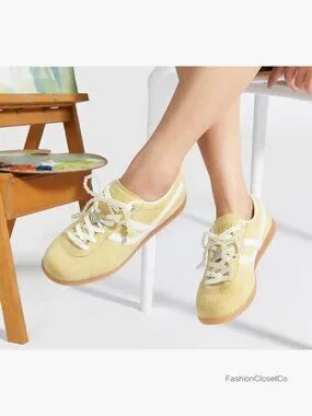 Shoes | Classic Retro Sneakers Cow Suede Fashion Gum Sole Trainer ...